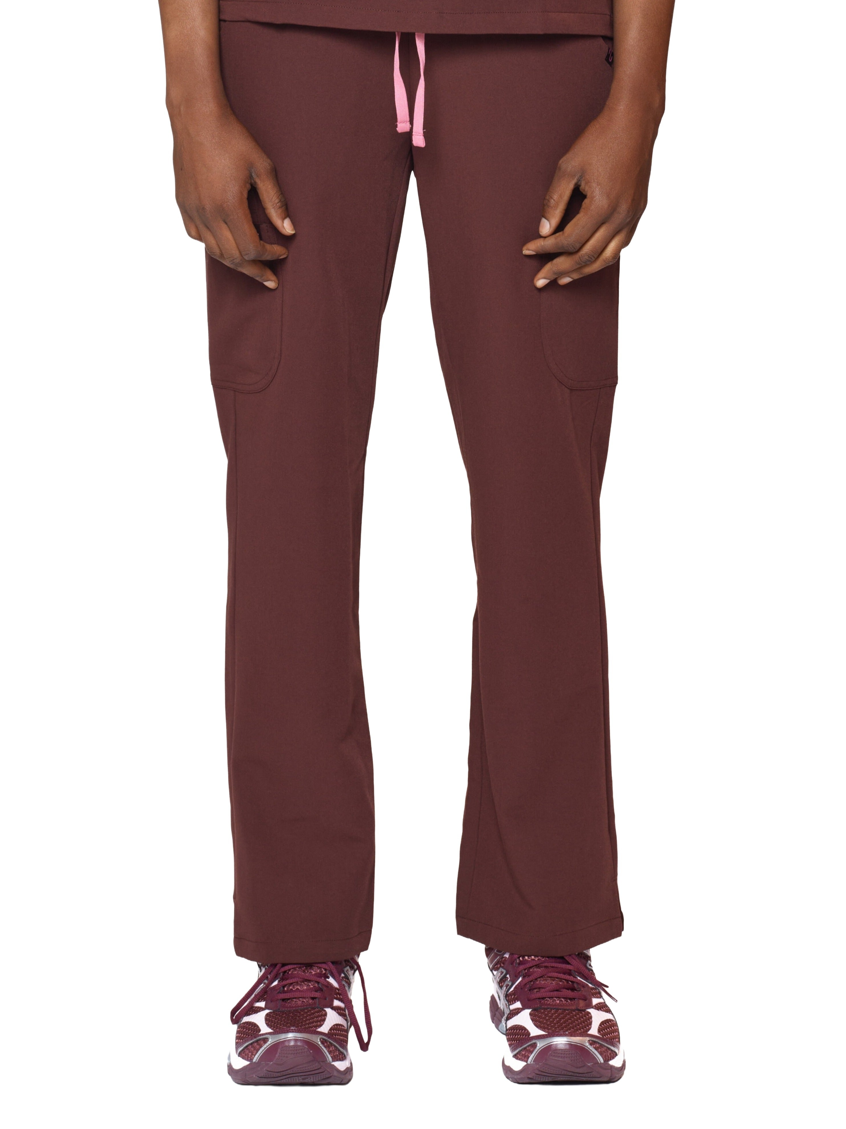 COCOA BROWN PANTS – LENNOX SCRUBS.